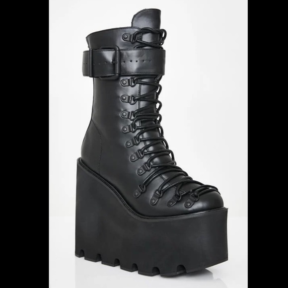 Current Mood | Shoes | Current Mood Traitor Platform Boots | Poshmark